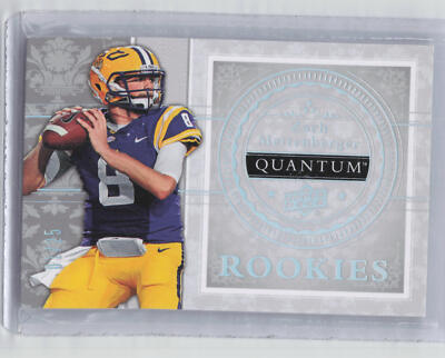 2013 Quantum Football #XRC-30 Zach Mettenberger RC #'d /25 | eBay