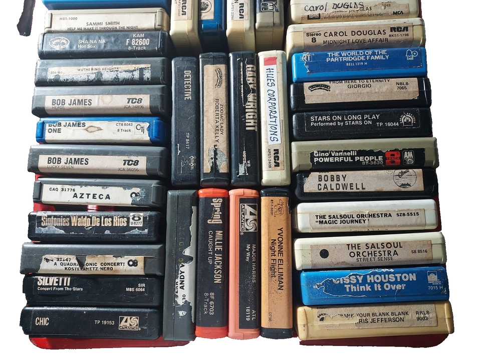 USED RARE 8 TRACK TAPES-YOUR CHOICE-SOLD AS IS-NO RETURNS-WE COMBINE ...