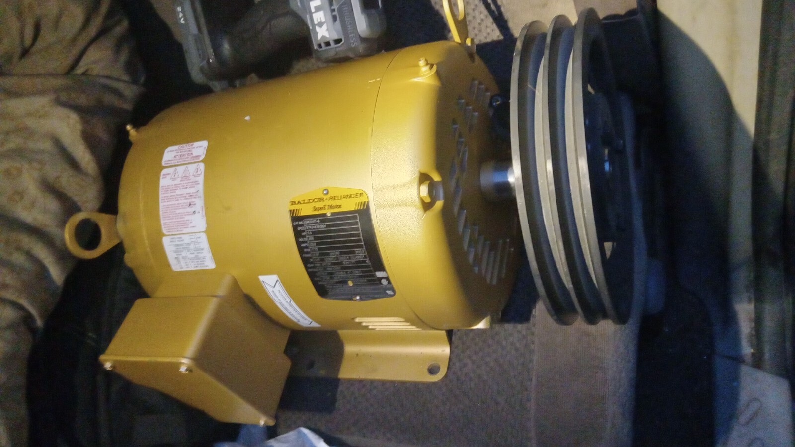 Baldor EM3311T 7.5 HP 1770 RPM 60hz 213T Electric Motor for sale online ...
