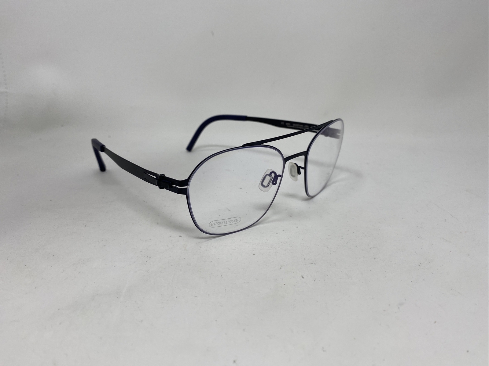 OVVO OPTICS 3895 51/20/140 55c NAVY BLUE HYPOALLERGENIC EYEGLASSES VS74 ...