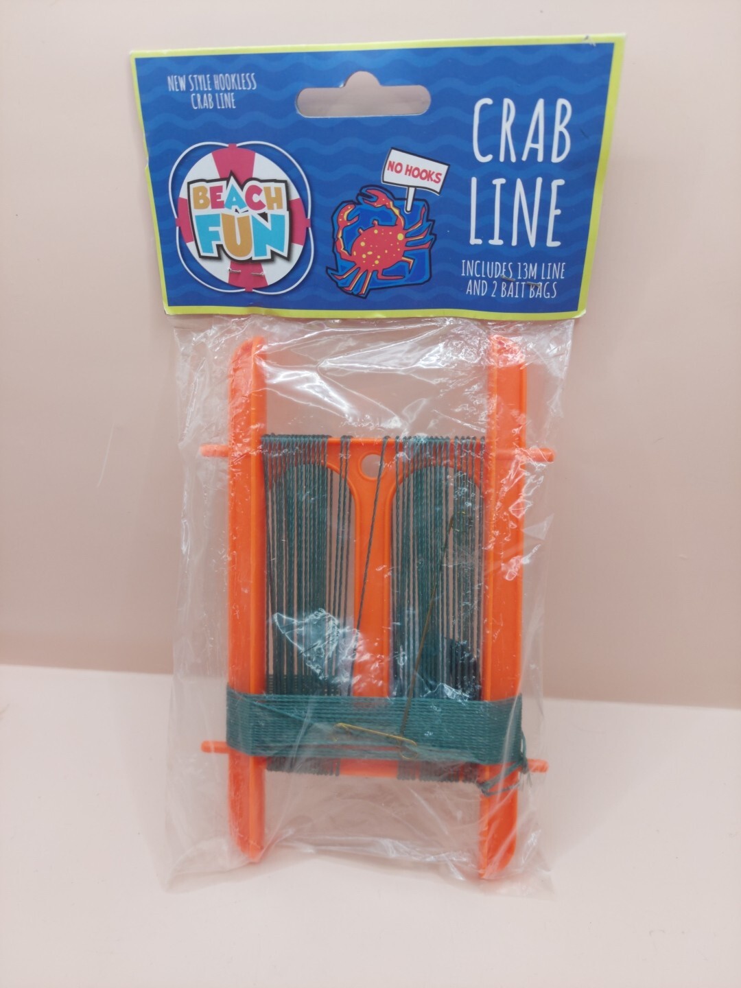 Crab Fishing Line 13m Catcher Rig With Bait Bags No Hooks Summer Fun ...