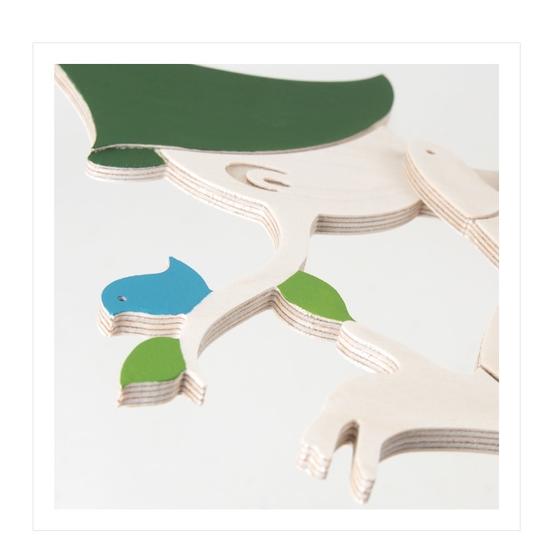 Pinocchio Wooden Wall Clock Modern Creative Art Design Home Decor ...