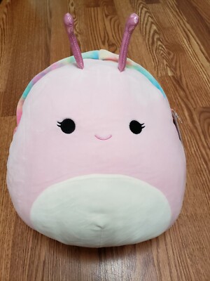 Silvina the Snail with Tie Dye Shell 12" Squishmallow by KellyToy NWT ...