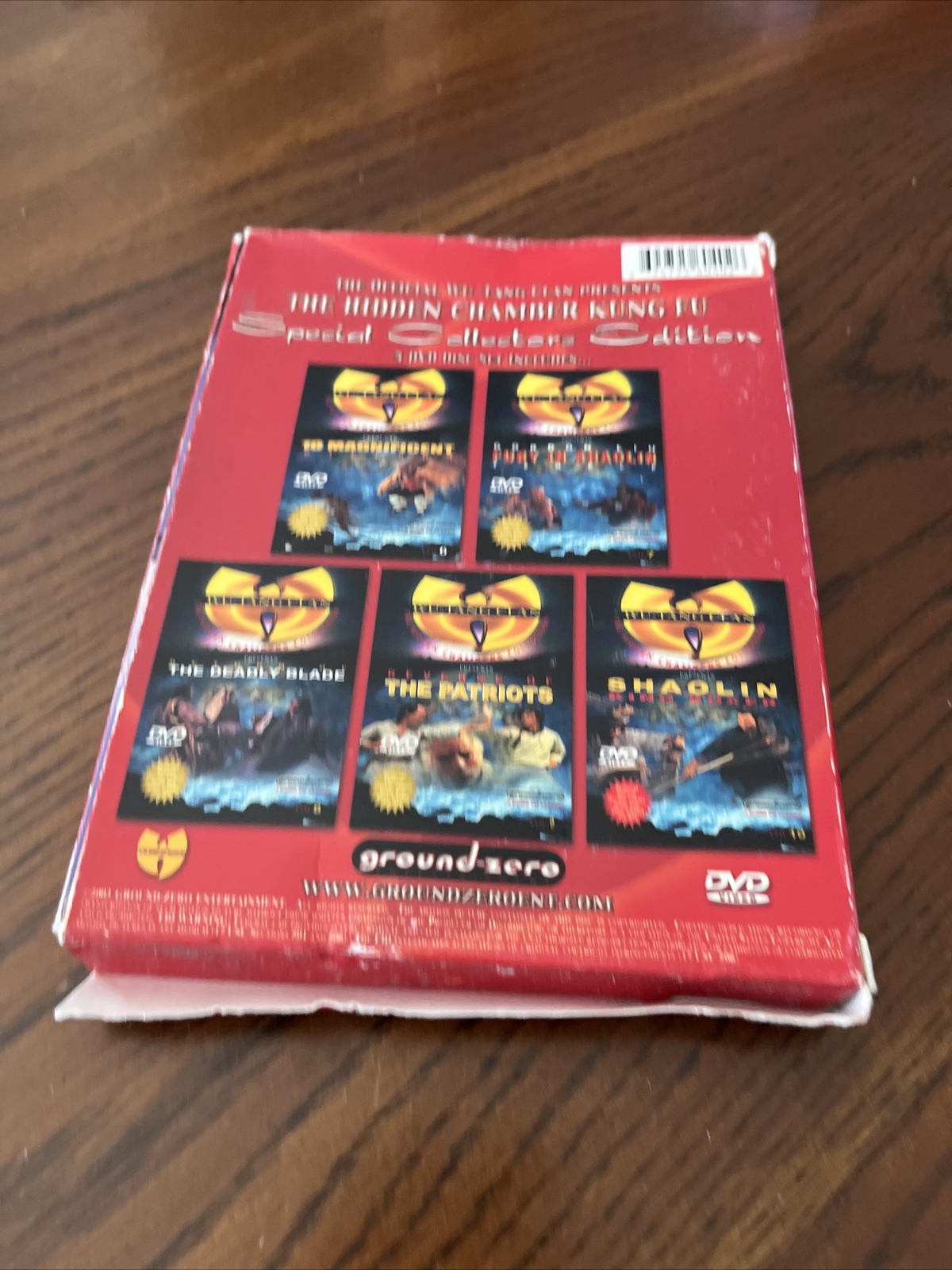 Wu-Tang Clan Kung Fu 5 DVD Set Vol 6-10 2003 Special Collectors Edition ...