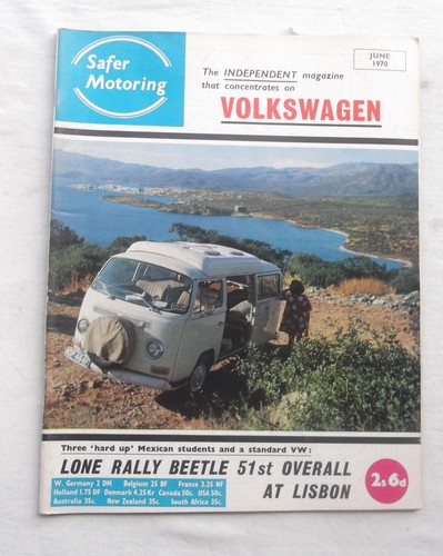 1970 VW Volkswagen Safer Motoring Magazine Porsche Beetle | eBay