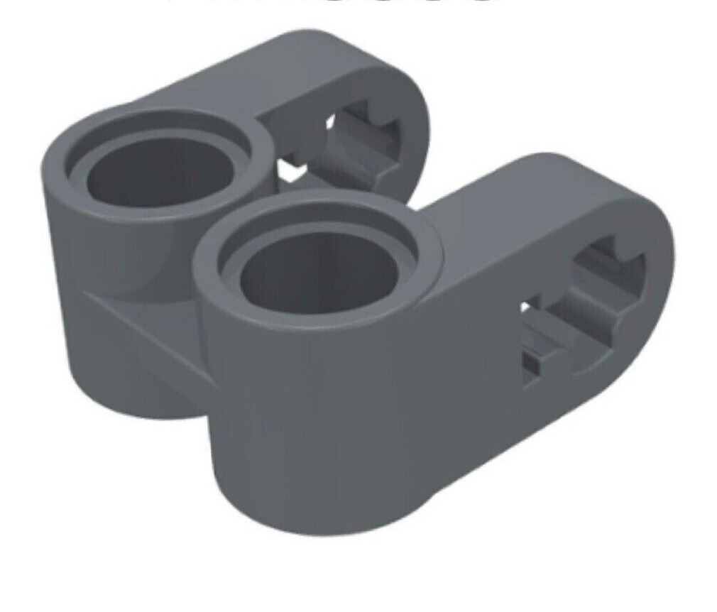 Lego Technic Axle Pin Connector Perpendicular Double Split 41678 X4 ...