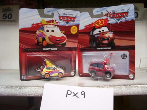 DISNEY PIXAR CARS TIMOTHY TWO STROKE AND ROADETTE MARKER LOT OF 2 | eBay