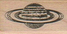 Saturn 1 x 1 1/2" Rubber Stamp, Alien Stamp, Aliens | eBay