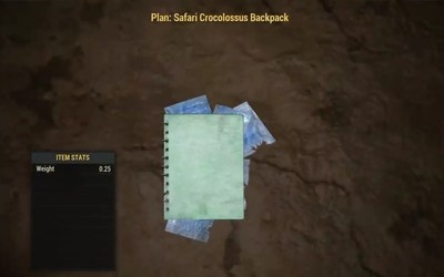 (Xbox) Safari Crocolossus Backpack Plan - Rare Plan | eBay