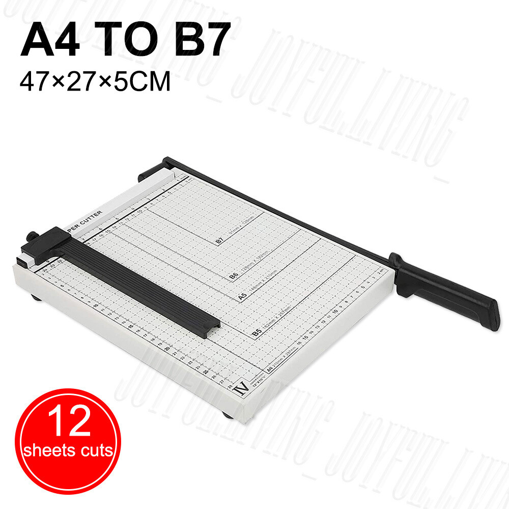 Premium Metal Paper Cutter A3 A4 B7 Photo Guillotine Page Trimmer ...