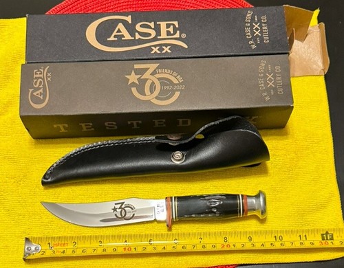 CASE XX LIMITED EDITION Friends Of NRA 30 Year Knife And Leather Sheath ...