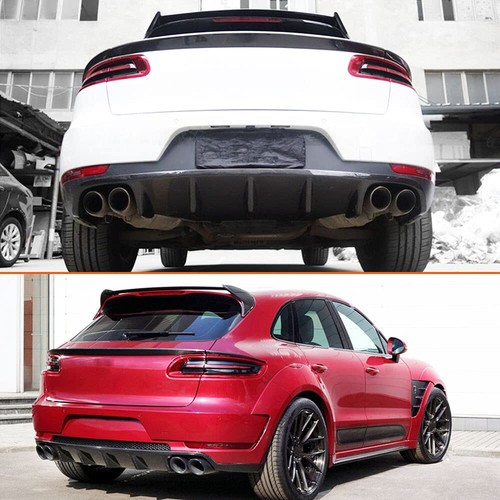 Fit For Porsche Macan SUV 2014-2017 Carbon Fiber Rear Middle Trunk ...