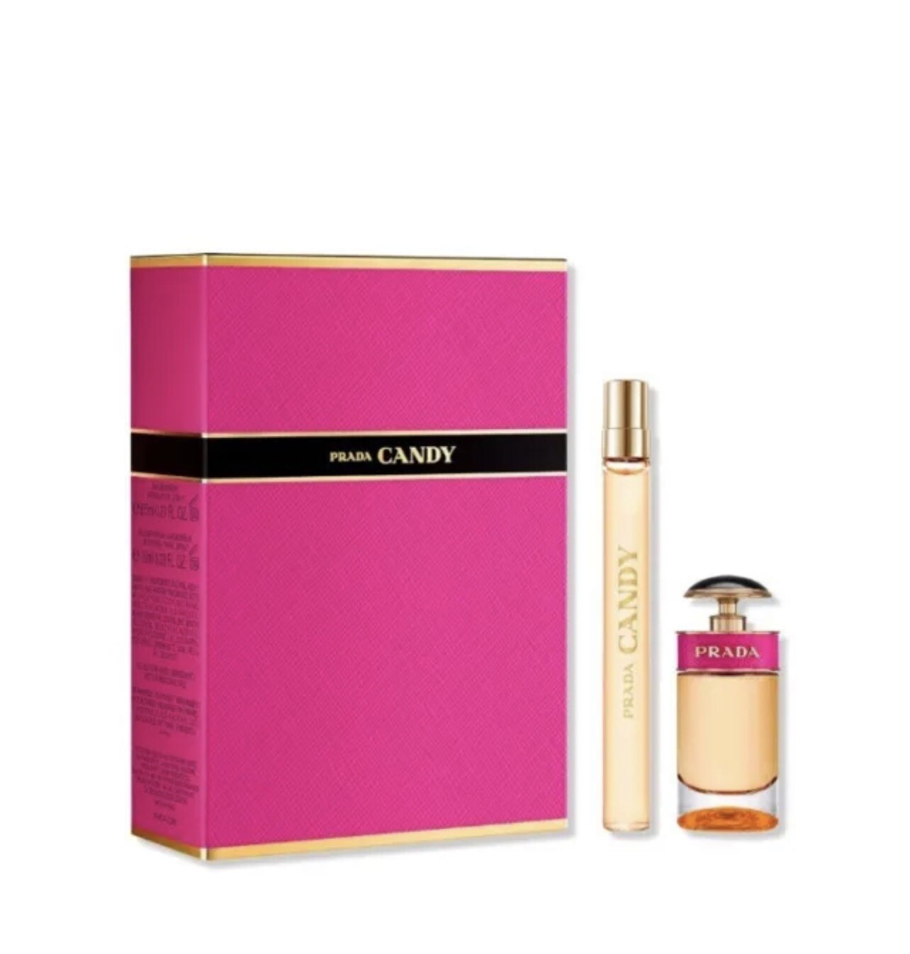 PRADA+CANDY+Perfume+2PC+Gift+Set+EDP+for+Women+MINI+DUO+6.5+ml+%26+10 ...