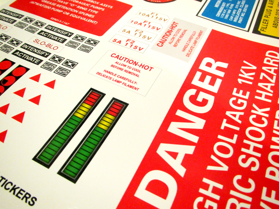 CUSTOM STICKERS for GHOSTBUSTERS PROTON PACK - DIY PROJECT - COSPLAY | eBay