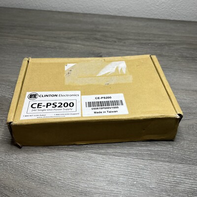 Clinton Electronics CE-PS200 24V DC 5A 120W Monitor/LCD/PVM Power ...
