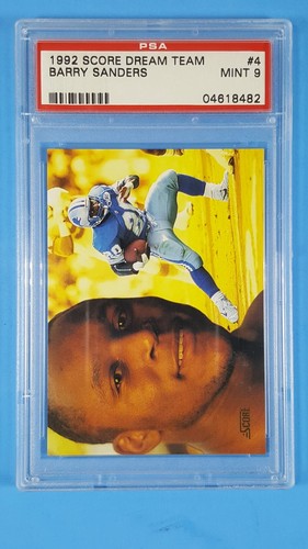 1992 Score - Dream Team #4 Barry Sanders, PSA 9 (Actual Card) | eBay