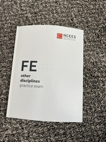NCEES FE Other Disciplines Practice Exam Book 2020 | eBay