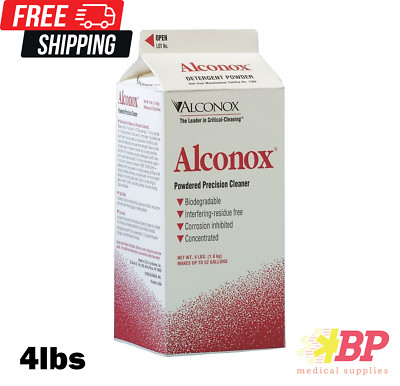 Alconox Detergent Powdered Precision Cleaner Detergent - 4lbs | eBay