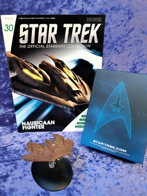 Star Trek Official Starships Collection 30 Nausicaan Fighter + Magazine ...