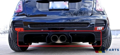 MINI NEW OEM R56 R57 R58 R59 JCW AERODYNAMICS GP2 REAR CENTER DIFFUSER ...