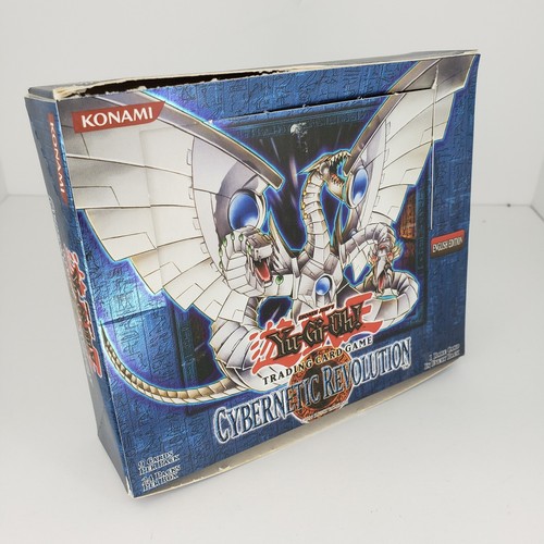 x1 YU-GI-OH UNL ED CYBERNETIC REVOLUTION - 24 PACK BOOSTER BOX *EMPTY ...