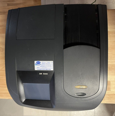 Hach DR 5000 Spectrophotometer, boots and passes self checks | eBay