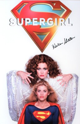 SUPERGIRL Linda Lee HELEN SLATER signed 11" x 17" photo! | eBay