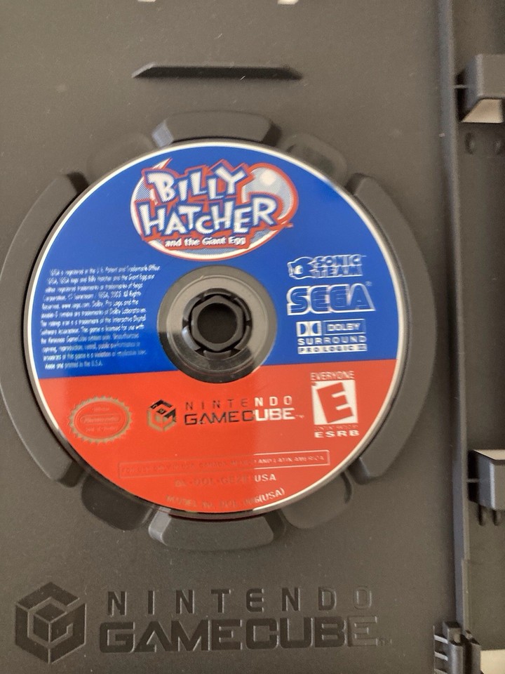 Nintendo GameCube Sega Billy Hatcher and the Giant Egg | eBay