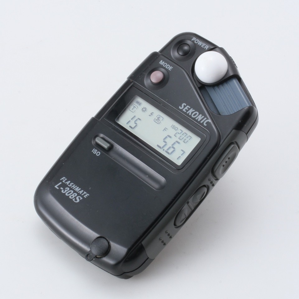 Sekonic Digital Light Exposure Meter L-308S Flash Mate No308070 Tested ...