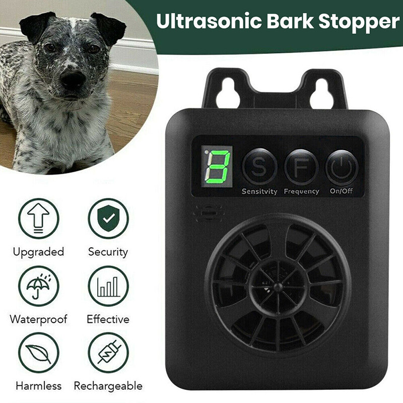 Outdoor Ultrasonic Anti-Barking Device Dog Bark Control Sonic Silencer ...
