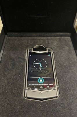 Genuine Vertu Android Ti Black PVD Extremely RARE and Stunning Brand ...