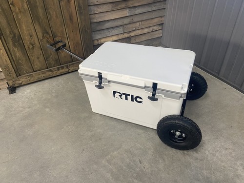 Rtic Cooler 52 Wheel Tire Axle Kit "THE HANDLE" Accessory Included-NO ...