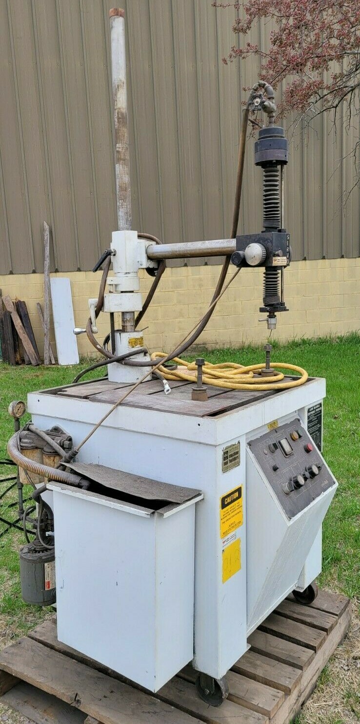 Uni-Tek (Electro Arc) 300 Swivel Head Tap Disintegrator Servo Feed Head ...