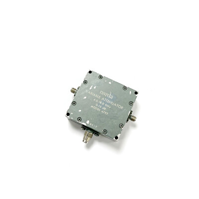 Narda Microwave 4799 4.0 to 18.0 GHz RF Directional Coupler 0-15 dB ...