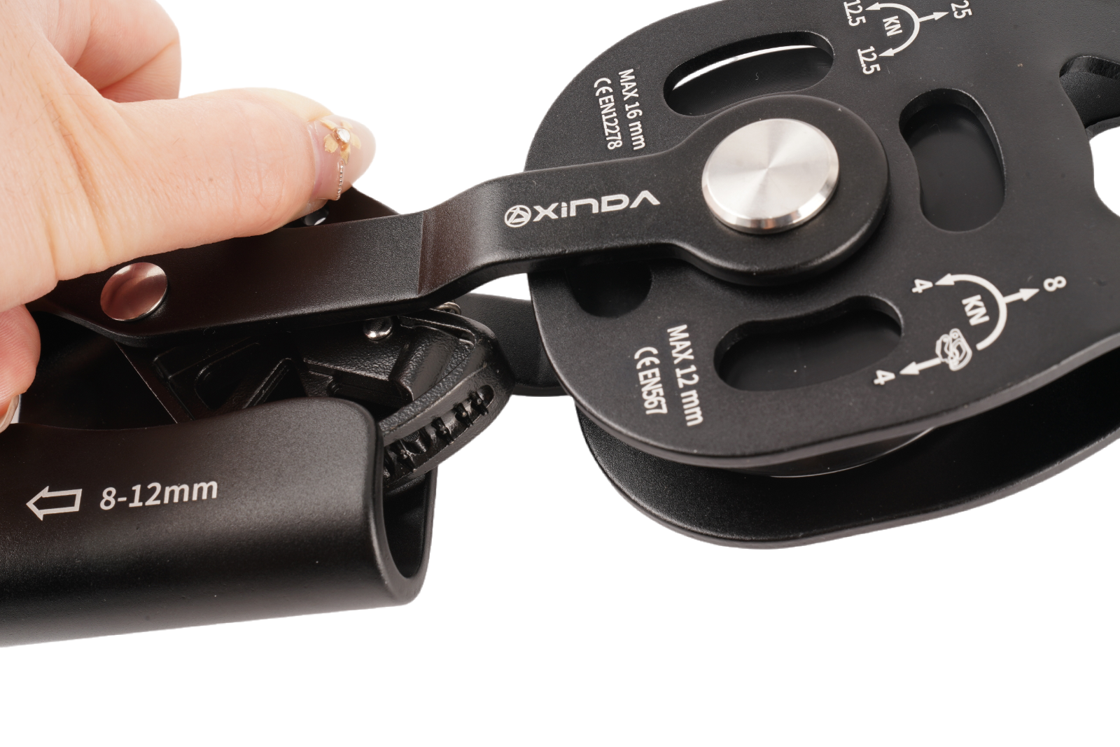 Heavy Lifting Pulling Device Rock Tree Climbing Rope Pulley Outdoor ...