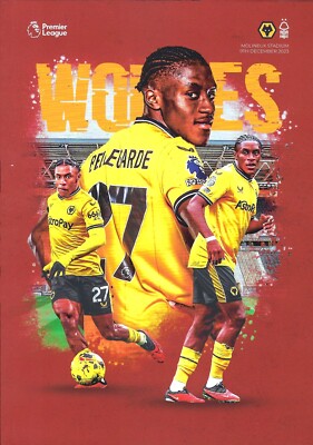 Wolves v Nottingham Forest (09-12-23) Premier League Programme | eBay UK