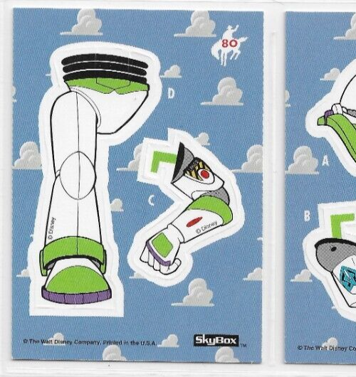 1995 SkyBox Disney Pixar Toy Story Base Set Card #80 - Buzz Lightyear ...