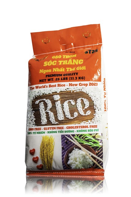 Gao Thom Soc Trang Vietnam St25 Best Rice Premium Quality 15lbs for ...