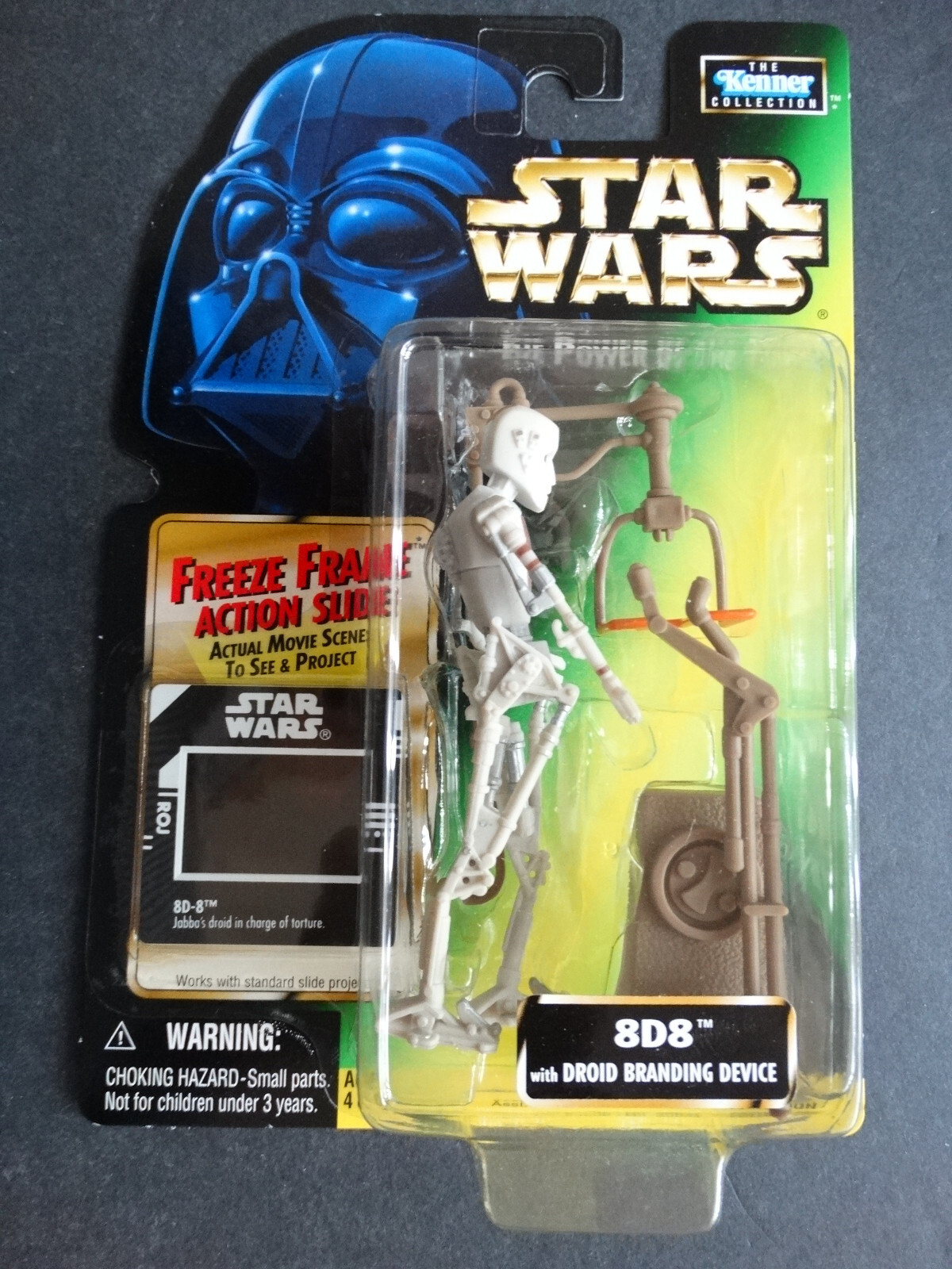 1997 Star Wars 8D8 Droid Branding Device Freeze Frame Action Slide ...