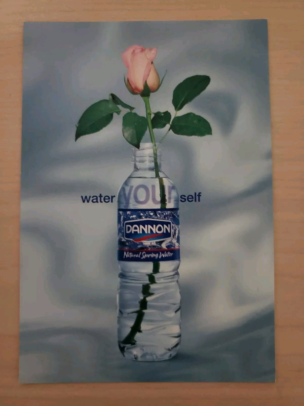 Vintage Postcard Dannon Natural Spring Water - Water Yourself and You ...