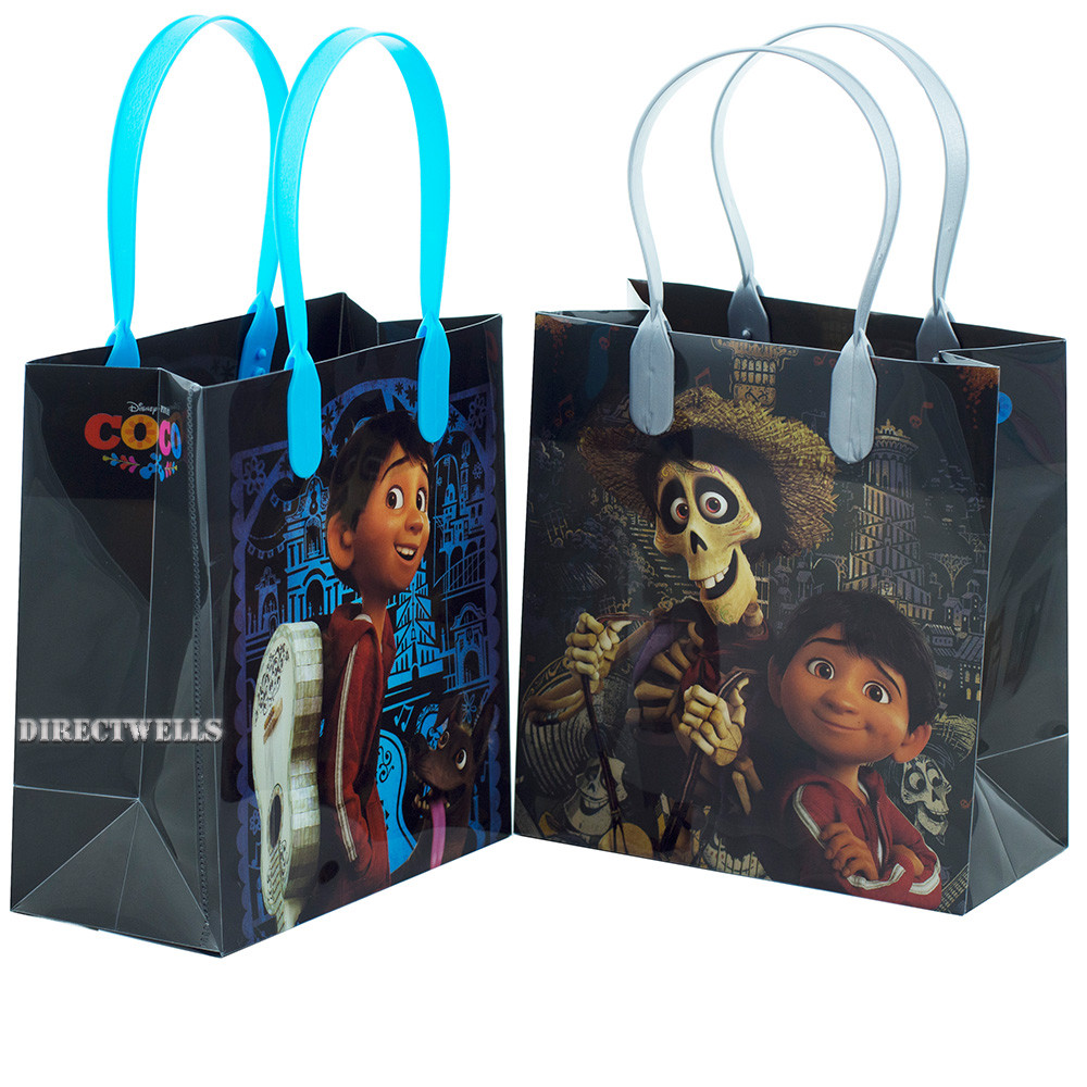 12pc Disney Movie Coco Birthday Party Favor Goody Candy Loot Gift Bags ...