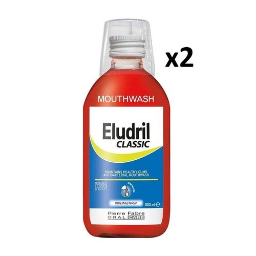 2 X Elgydium Eludril Care Daily Protection Oral Solution 500ml | eBay ...