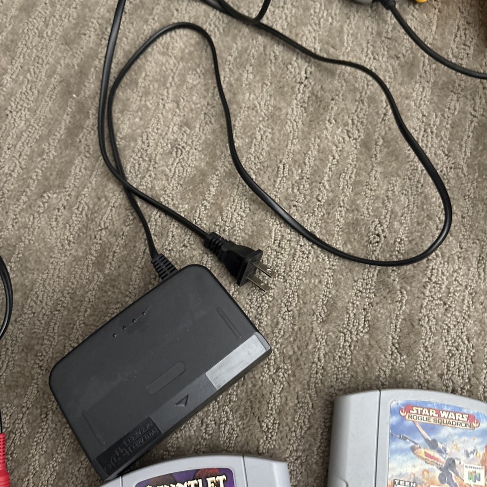 Nintendo 64 (N64) Bundle Lot w/ 4 controllers and 14 games, tested 🤩 | eBay