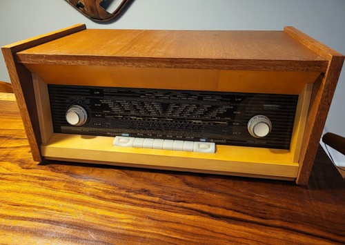 Vintage Hi-Fi Stereo German Tube Radio/Receiver Telefunken Tubes Phono ...