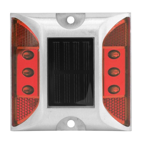 Solar Driveway Dock Lights, LED Road Reflector, Waterproof Outdoor ...