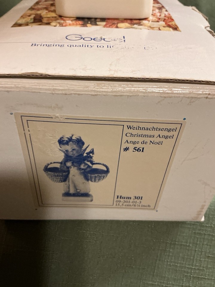 MI HUMMEL- Christmas Angel #301 TM6, 6” Signed By Master Painter EUC | eBay