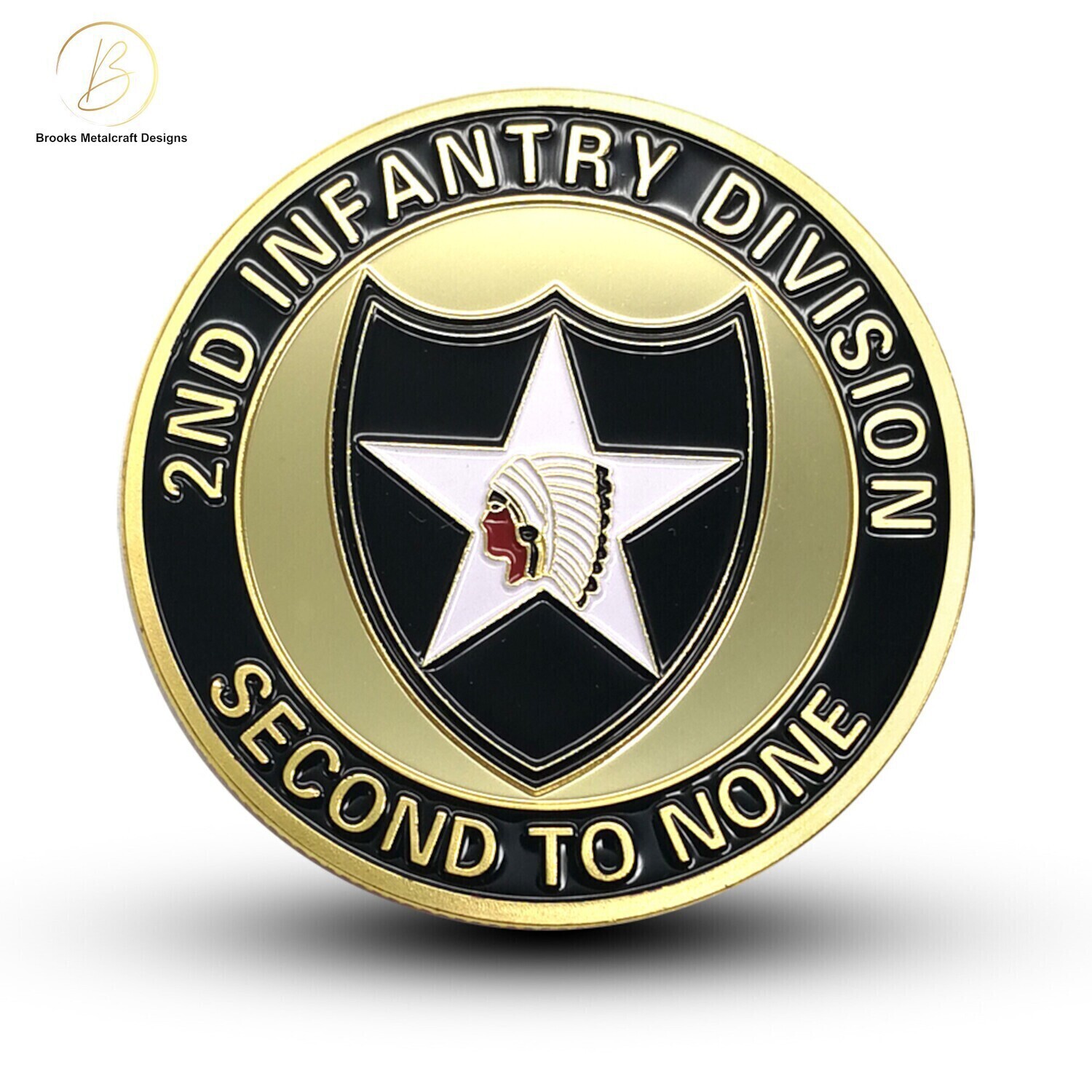 Army 2nd Infantry Division Challenge Coin | eBay
