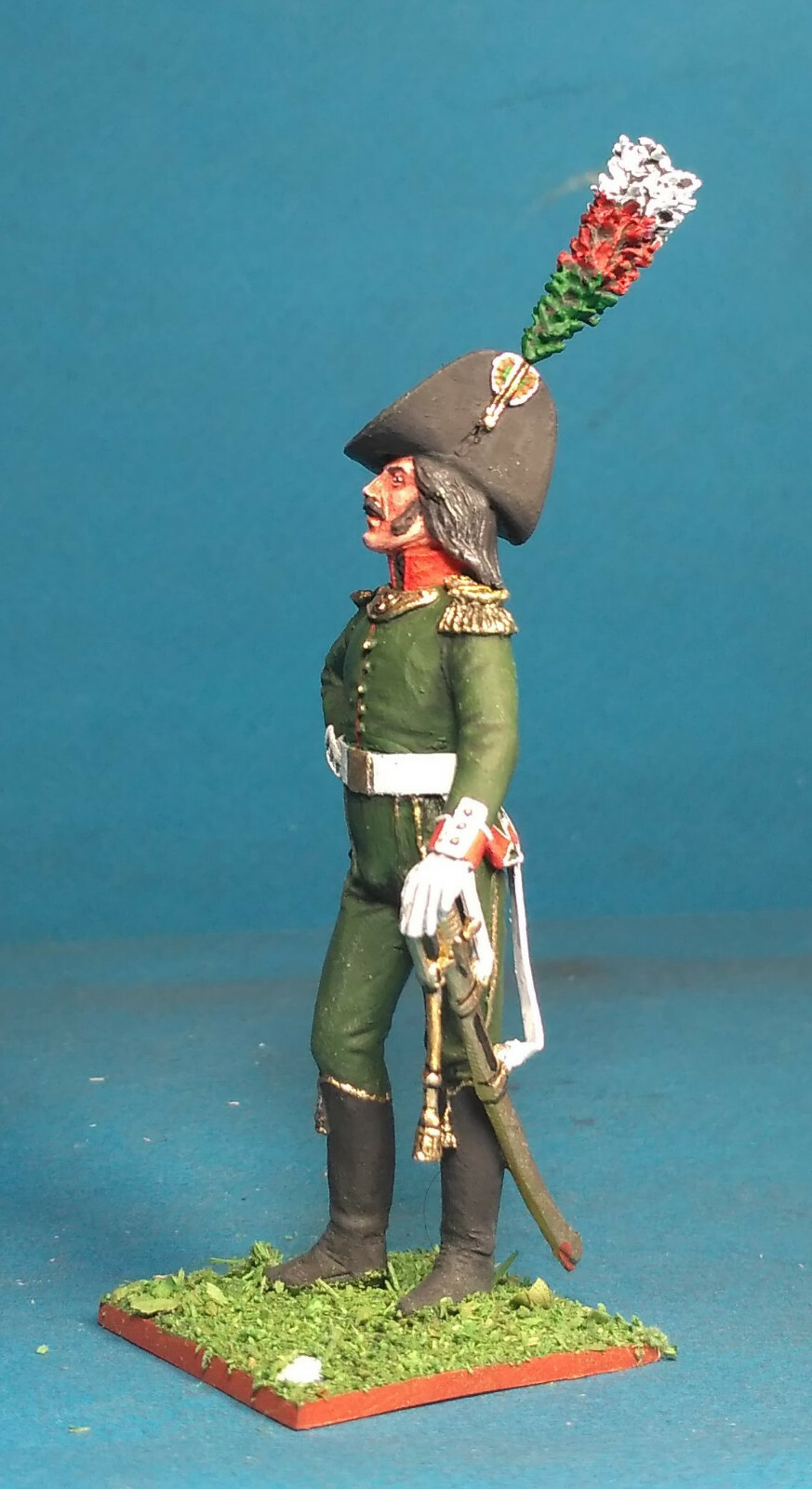 Unassembled Italian Lombard Legion, White Metal 60 mm Figure kit VID ...