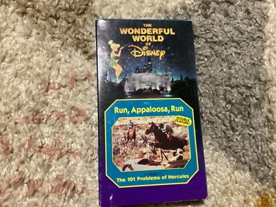 Walt Disney VHS Double Feature Run Appaloosa, Run & 101 Problems of ...