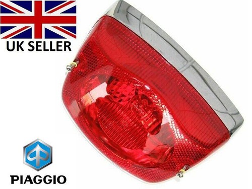 Rear Lamp Tail Light Unit Genuine Piaggio #642420 For Vespa LX / LXV 50 ...